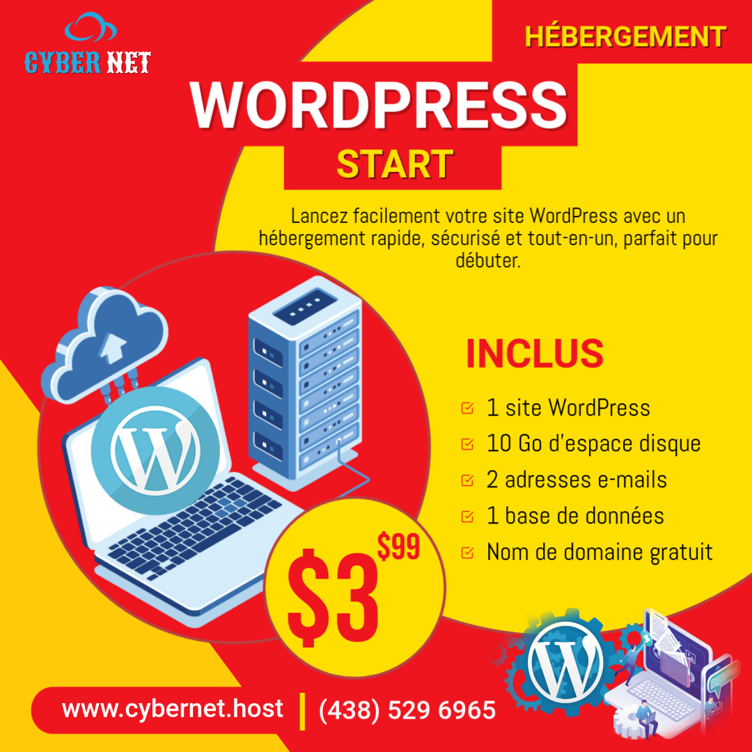 WordPress Hosting | Reliable Web Hosting in Canada – Cloud, VPS, Dedicated Servers, Domain Name ...